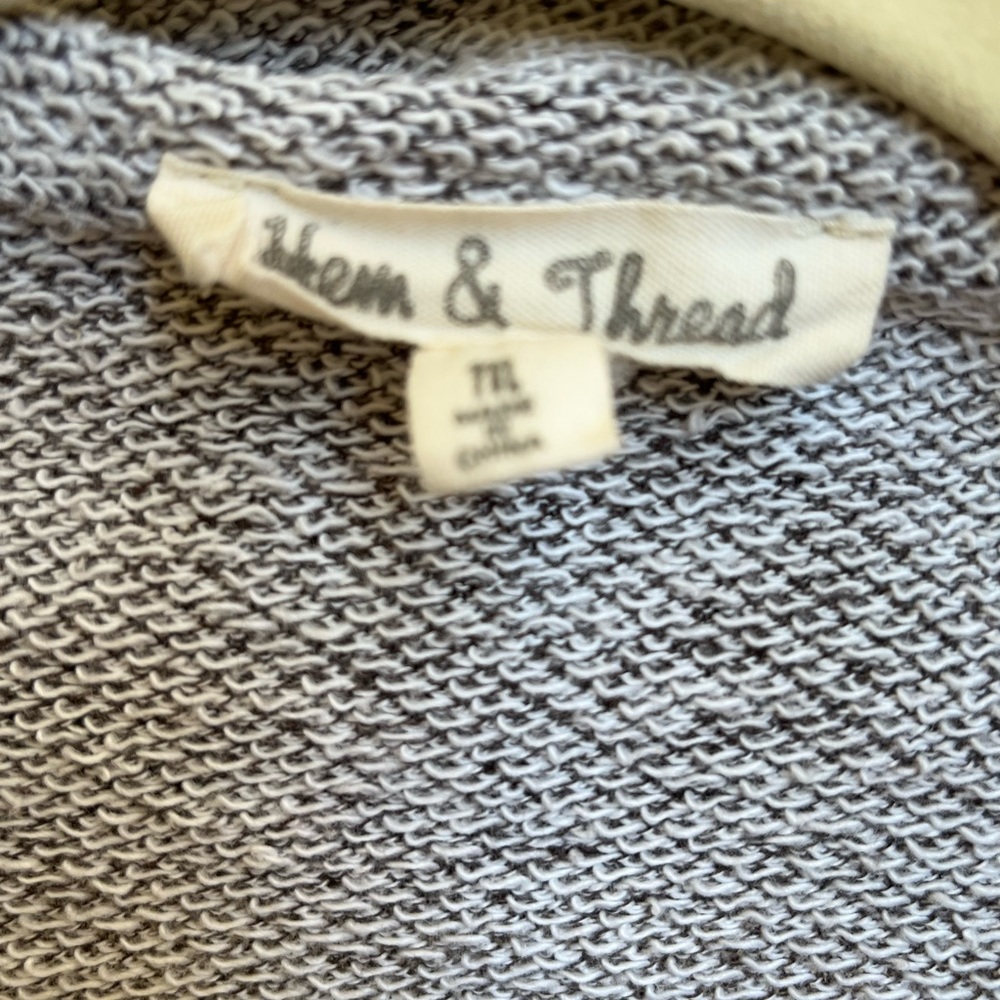 Hem & Thread Relaxed Jacket - Gem